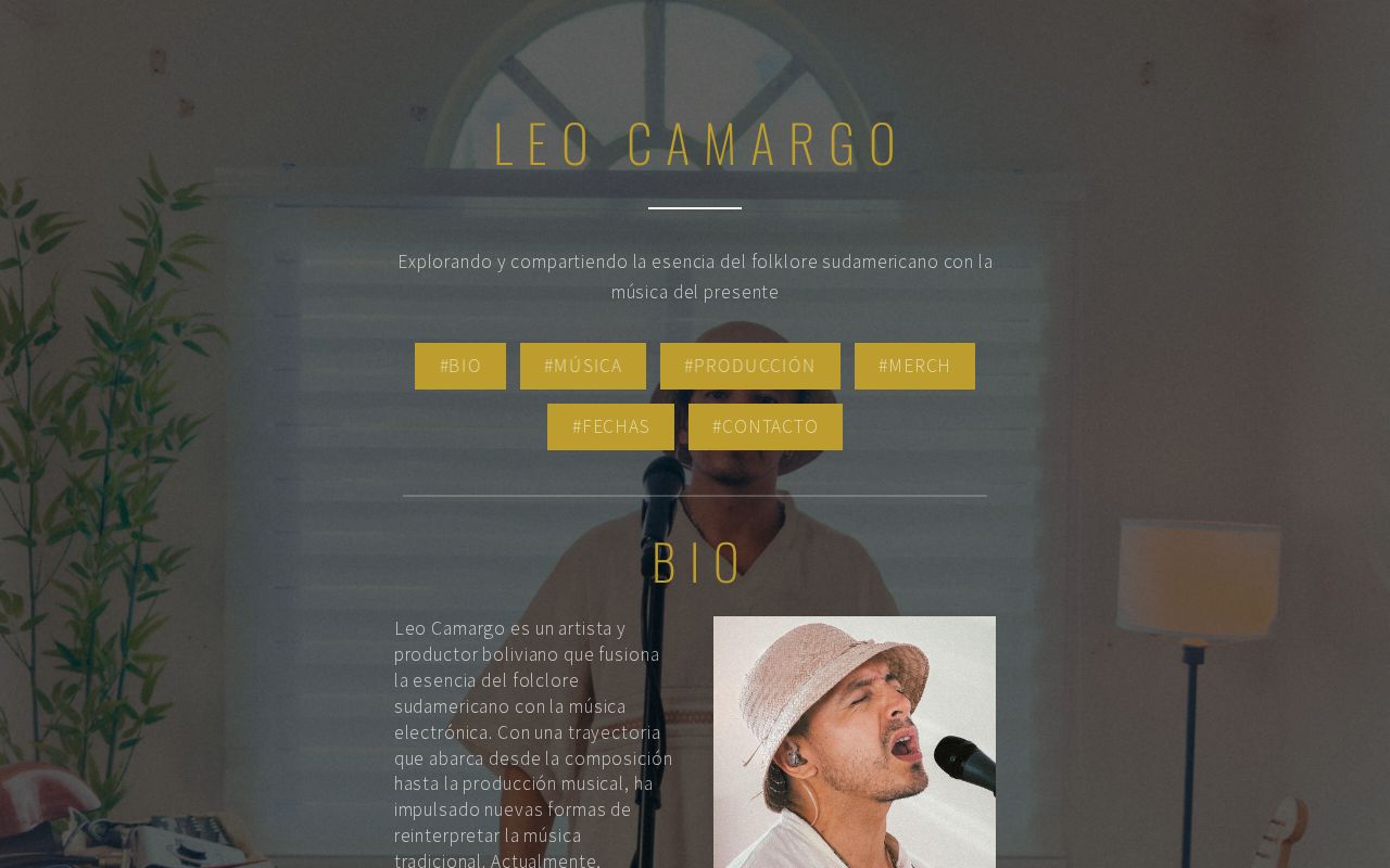 Leo Camargo - Música, Producción y Cultura